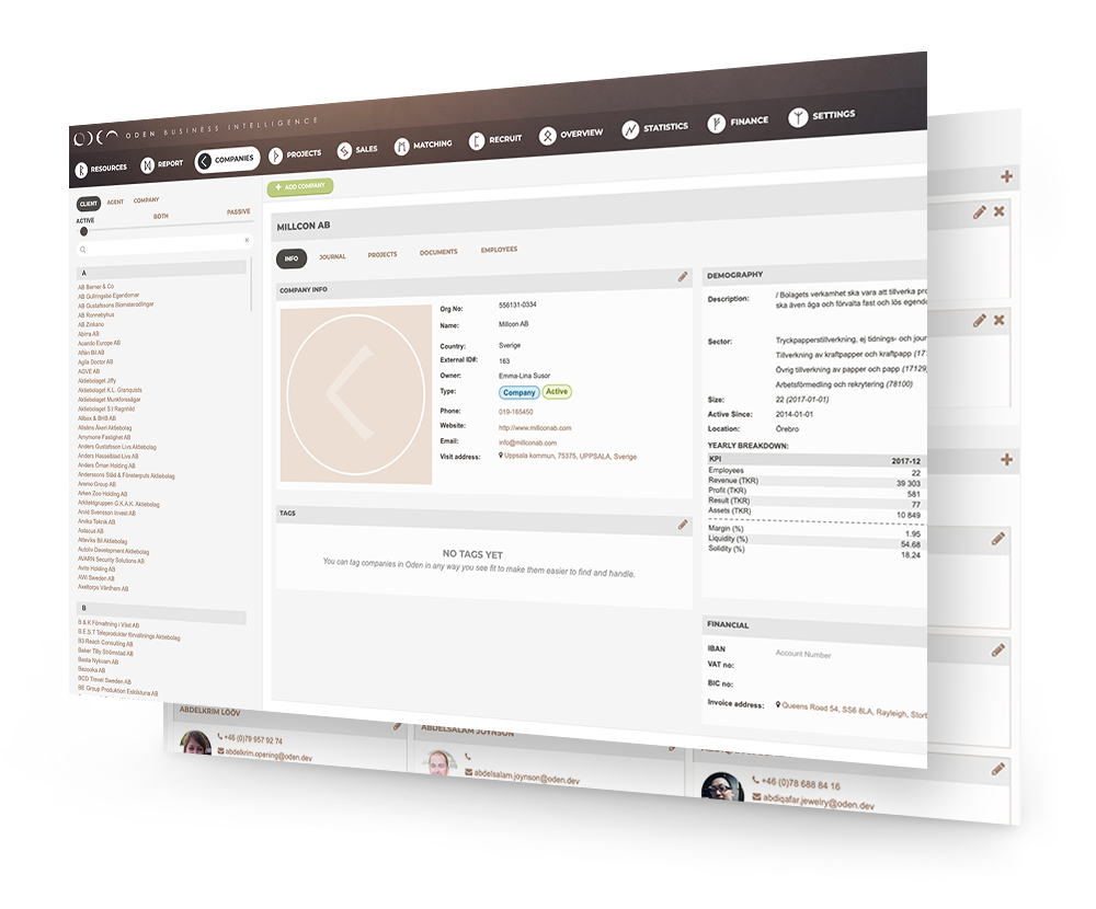The Power of One - Oden Business Intelligence
